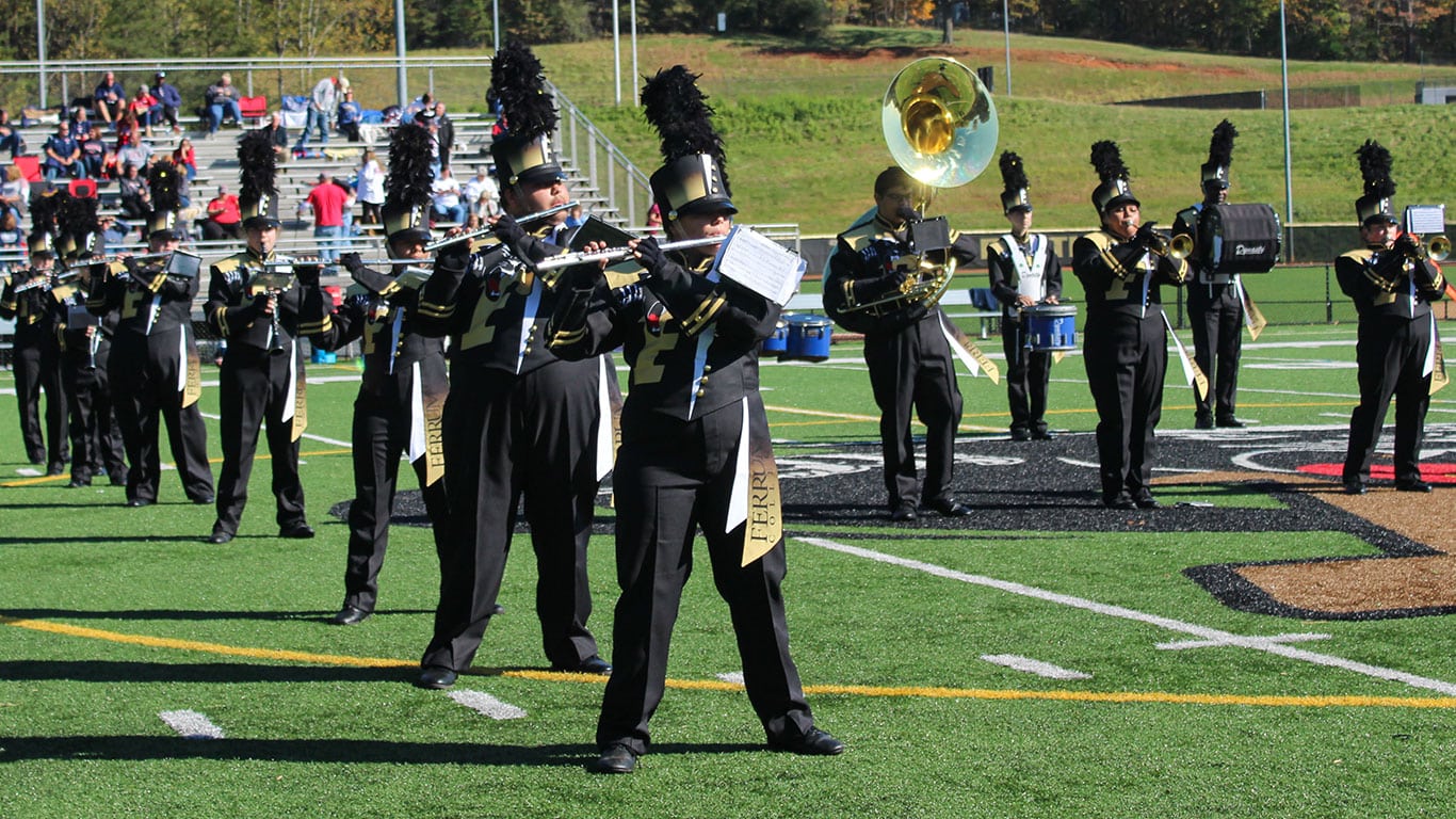 New Marching Band Uniforms Revealed On Senior Day November 2 2019